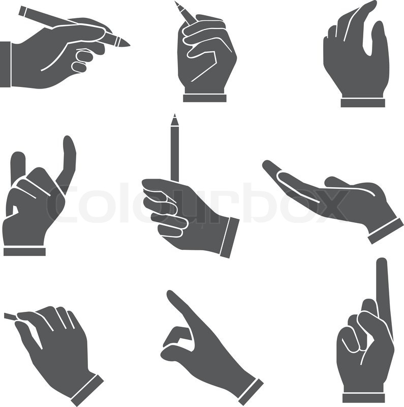 Writing Hand Symbol