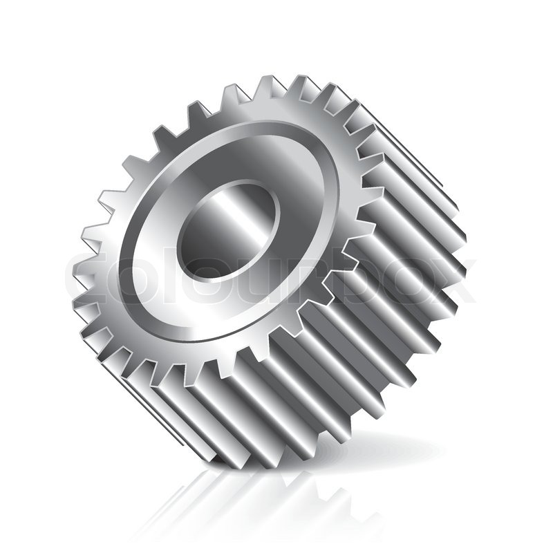 Zahnrad-Vektor-illustration | Stock-Vektor | Colourbox