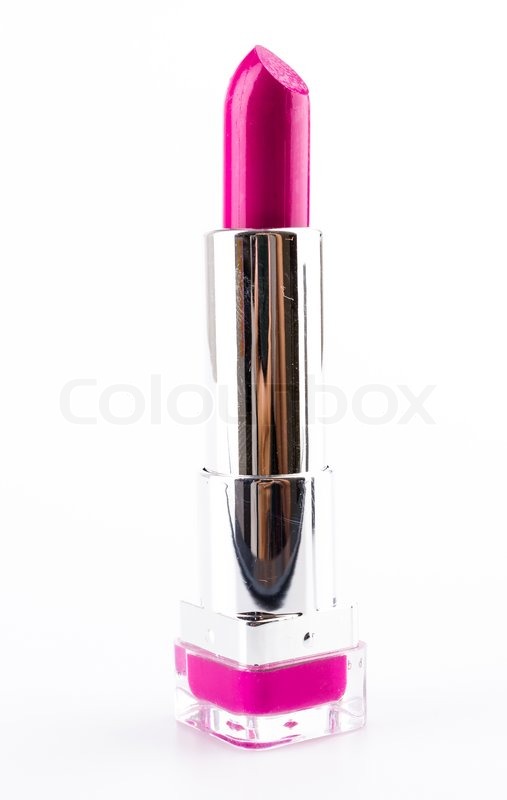 Lipsticks isolated white background | Stock Photo | Colourbox