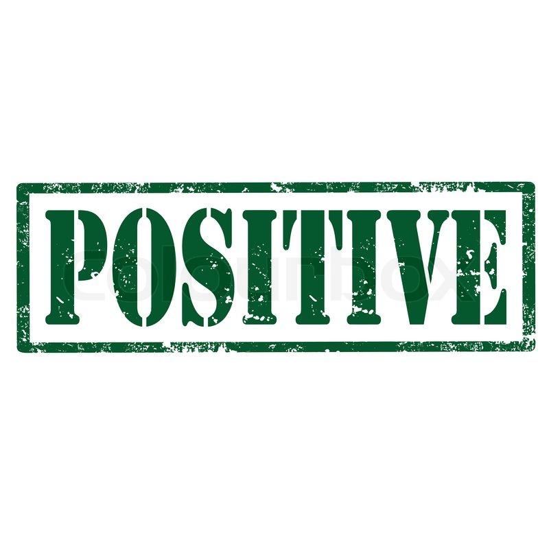 Positiv-Stempel | Stock-Vektor | Colourbox