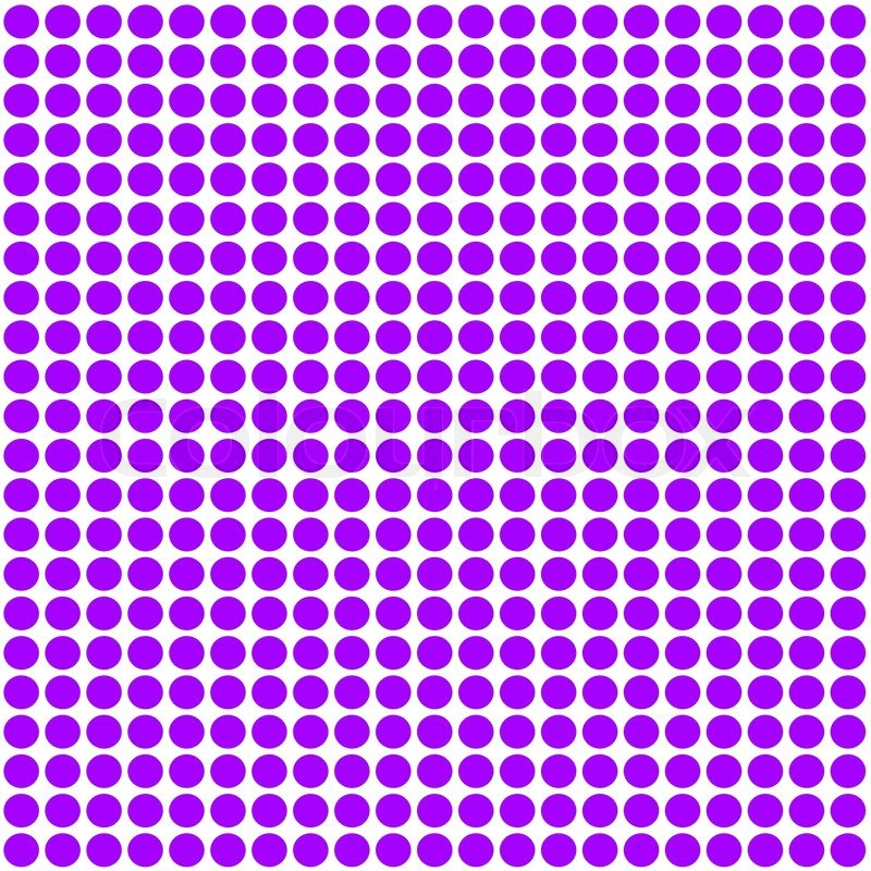 Purple Polka Dot Seamless Background