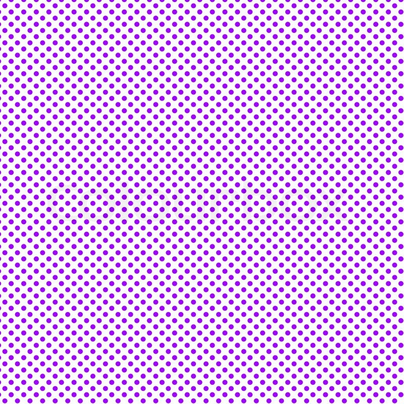 Purple polka dots pattern | Stock image | Colourbox