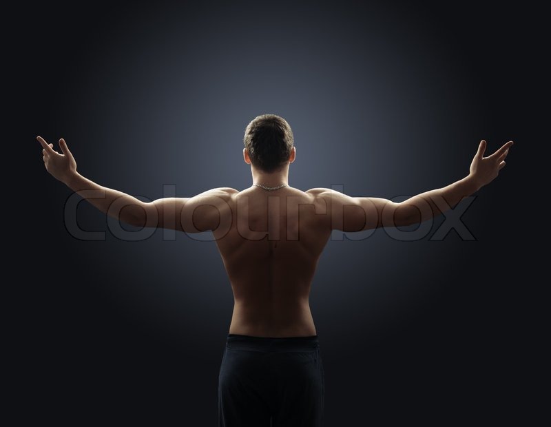 Person Standing Arms Out