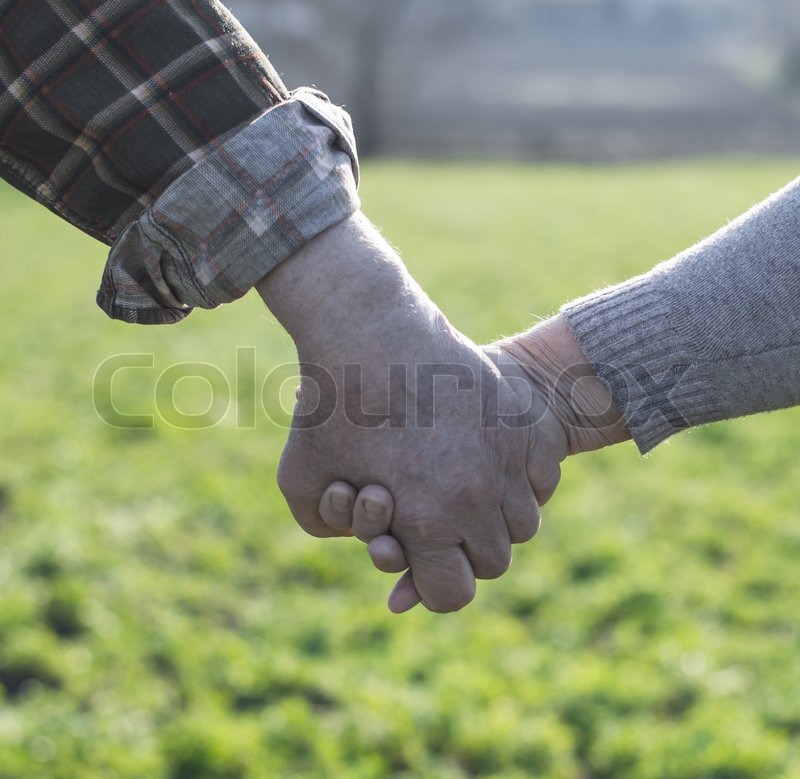 Hand in hand | Stock image | Colourbox