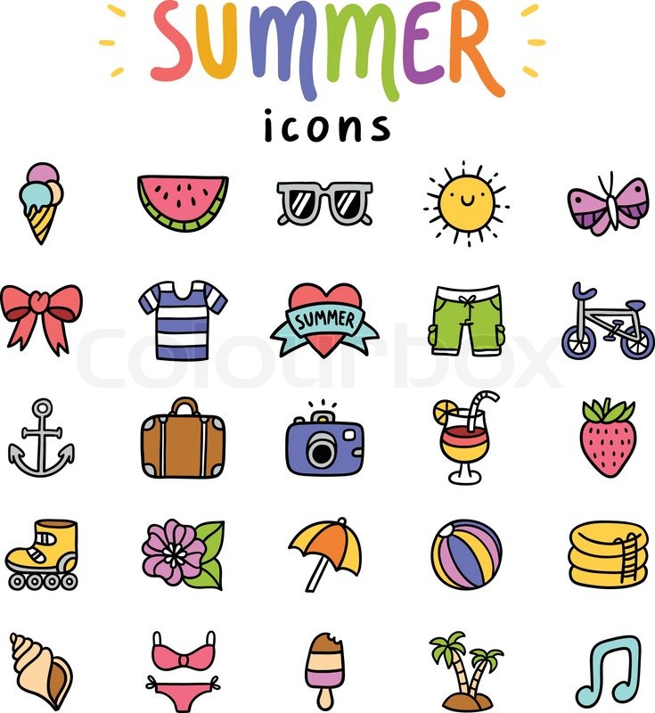 Summer Icon Vector