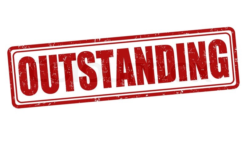 Outstanding grunge rubber stamp on ... | Stock Vector | Colourbox