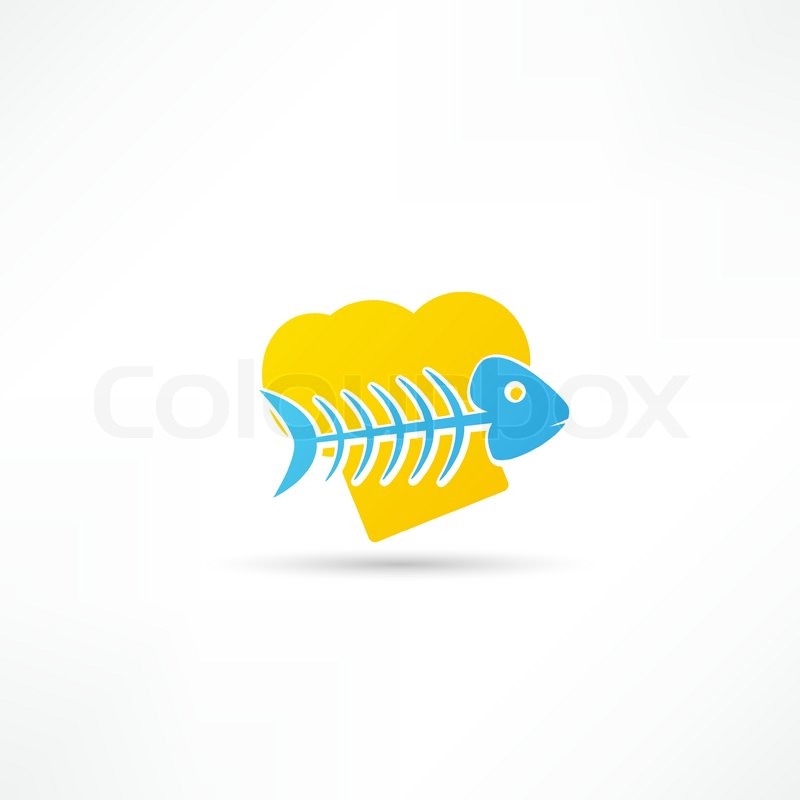 Fish icon | Stock vector | Colourbox