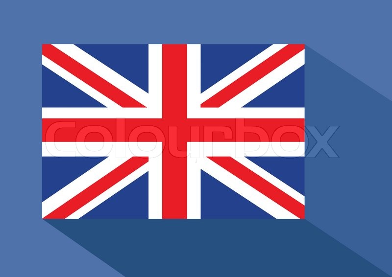 National flag of UK , the United ... | Stock vector | Colourbox