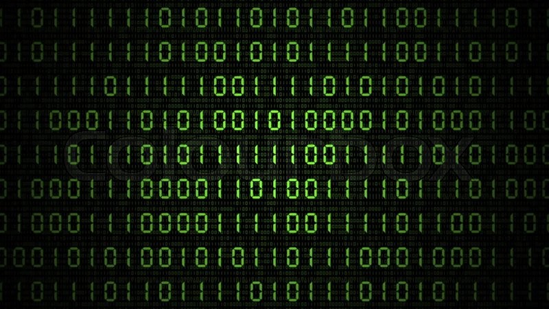 Binary Code - Hacked | Stock video | Colourbox