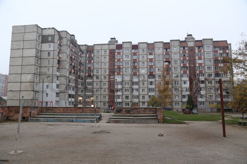 Soviet apartment blocks | Stock image | Colourbox