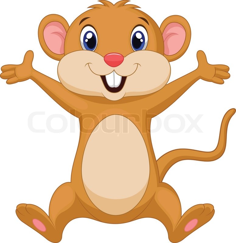 "süße Maus-Cartoon" | Stock-Vektor | Colourbox
