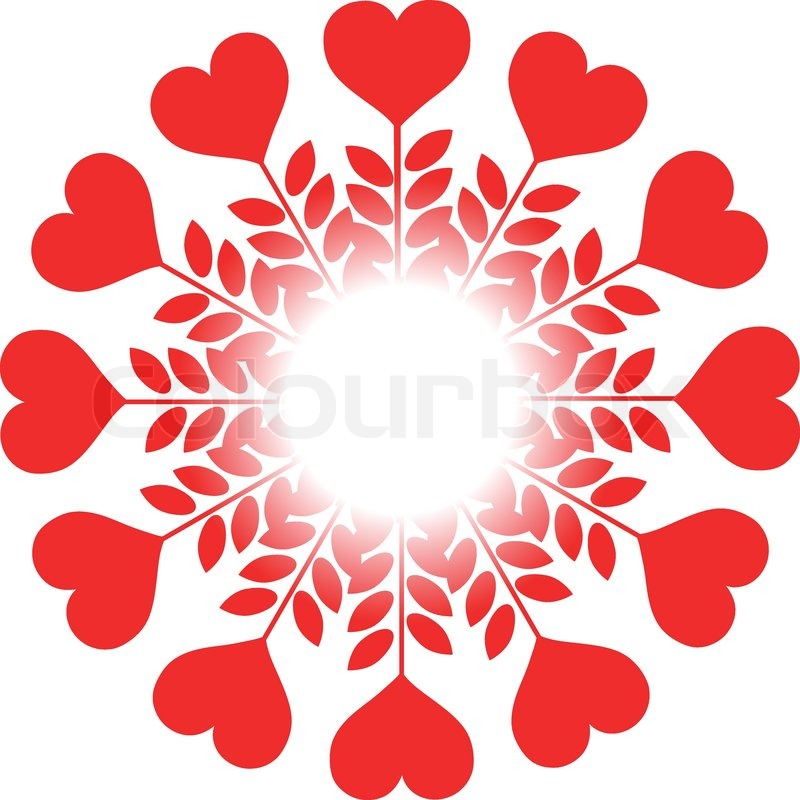 HEART WHEEL | Stock vector | Colourbox