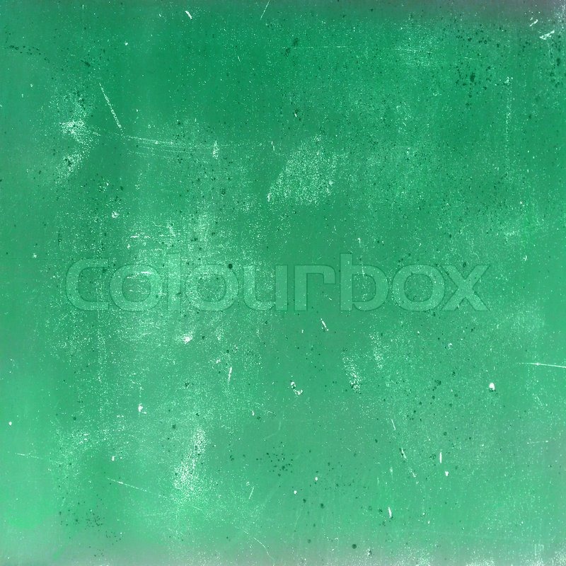 Green distressed background | Stock image | Colourbox