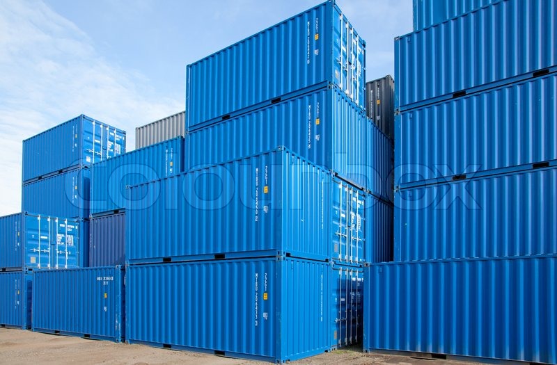 Stablede containere | Stock foto | Colourbox