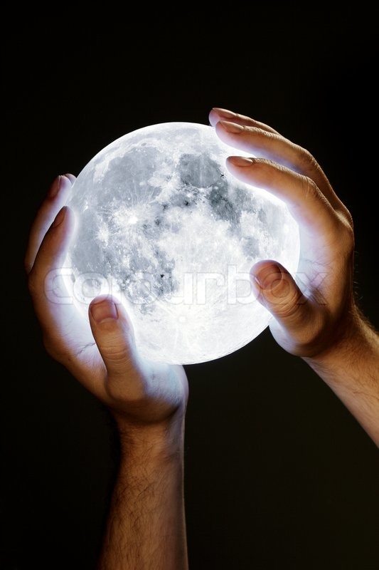 People Holding The Moon