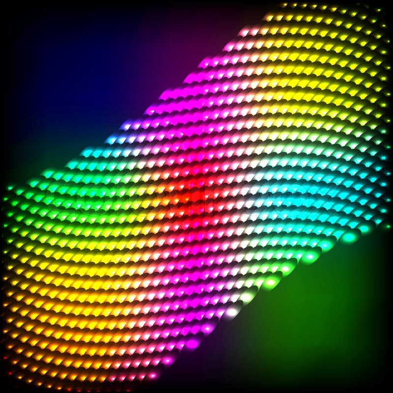 Abstract spectrum dark background with ... | Stock image | Colourbox