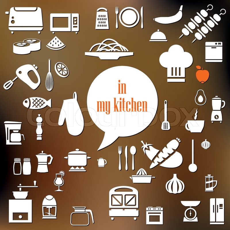 Kitchen poster | Stock vector | Colourbox