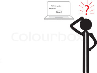 Fragezeichen wo wann warum | Stock-Vektor | Colourbox